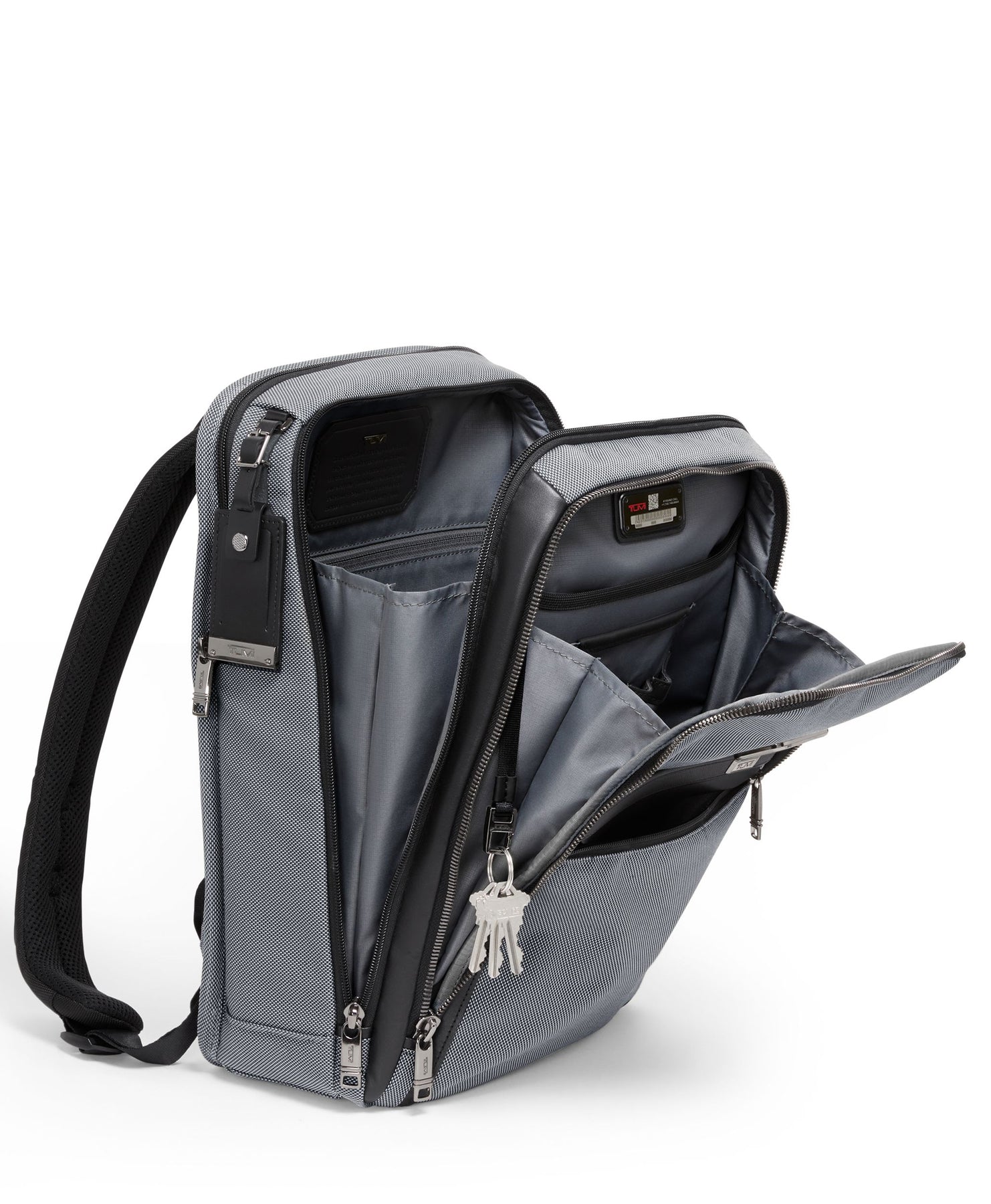 Alpha X Slim Backpack - Meteor Grey – London Luggage