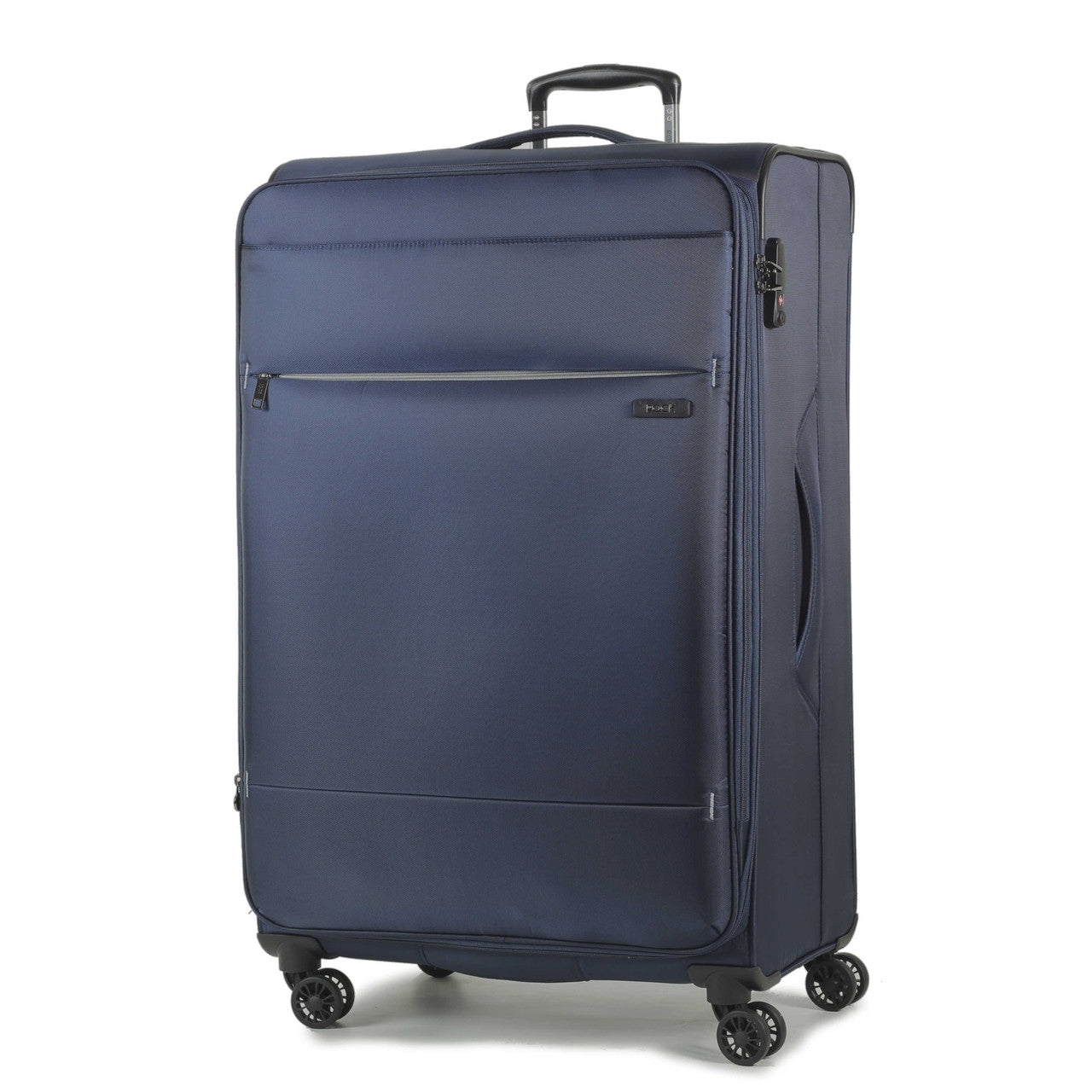 DELUXE-Lite 4 Wheel Expandable Extra Large Suitcase 83cm - Navy ...